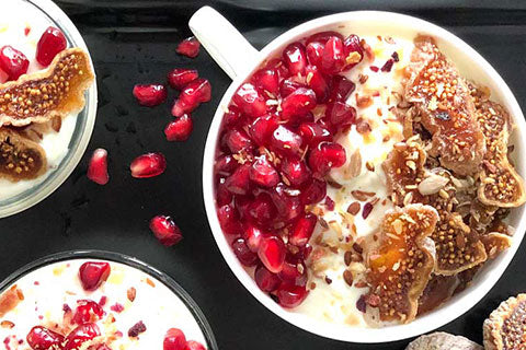 Budwig Creme mit Granatapfel und Feige — Reformhaus.de