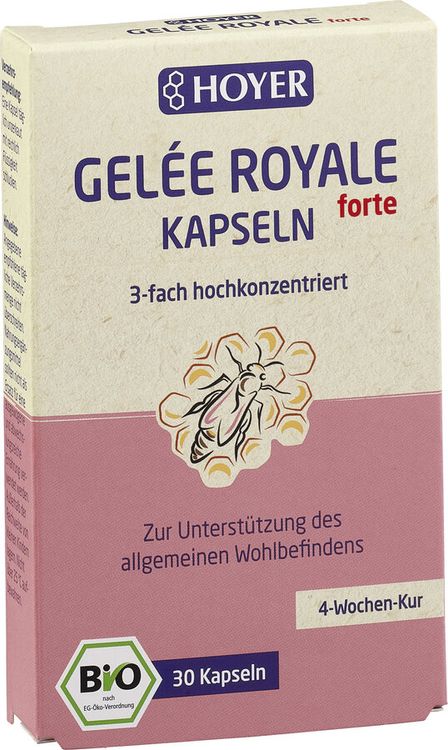 HOYER - Gelée Royale Kapseln forte, 30Stk — Reformhaus.de
