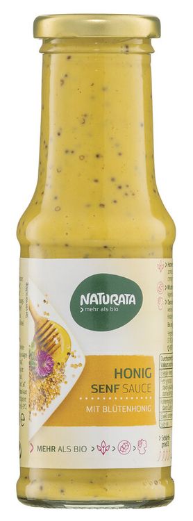 NATURATA - Honig Senf Sauce, 210ml — Reformhaus.de
