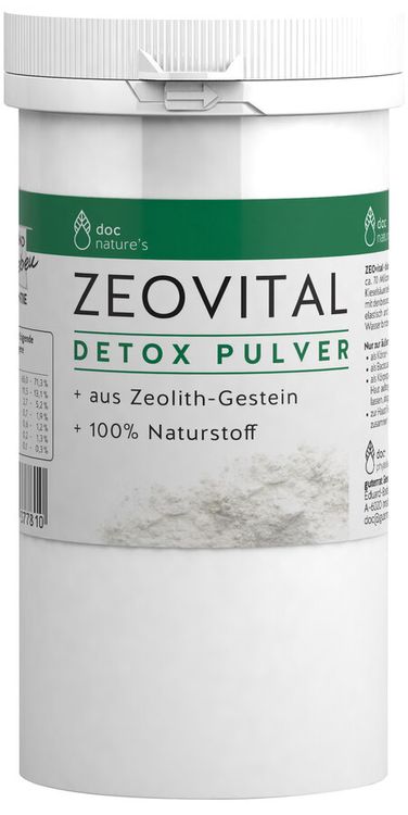 Doc Nature’s - ZEOVITAL Detox-Pulver, 250g — Reformhaus.de